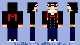 Withered robo markiplier (jacket on) Minecraft Skin