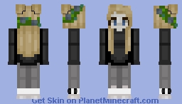 Sad Girl Minecraft Skin