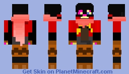 Underfell Paperjam Minecraft Skin