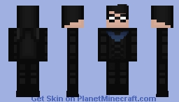 Nightwing Minecraft Skin