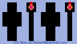 Red headphones skin overlay Minecraft Skin