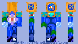 Bubbles Body Minecraft Skin