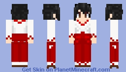 Miko | Priestess | Prêtesse Minecraft Skin