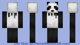 Murderer Panda Minecraft Skin