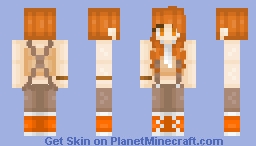 Camping out! Minecraft Skin