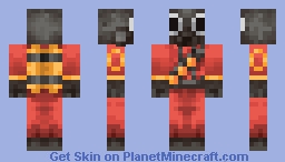 TF2 Pyro [Team Fortress 2] Minecraft Skin