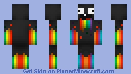 Rainbow Derp Minecraft Skin