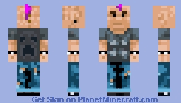 Punk Minecraft Skin