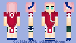 Sakura Chunin Exams Minecraft Skin