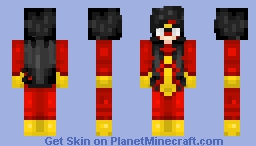 Spider Woman Minecraft Skin