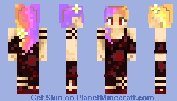 Red Eye Pixie 2 Minecraft Skin
