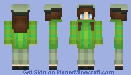 Ver.2 The best time to wear a striped sweater... Minecraft Skin