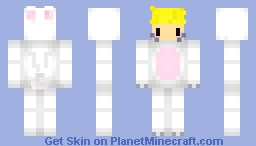 Rabbit Onesie Minecraft Skin