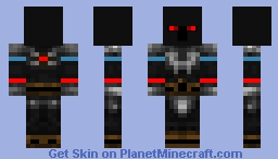 Black Knight Minecraft Skin