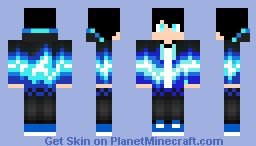 indigo violet Minecraft Skin