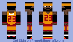 LeBron James Minecraft Skin
