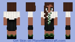 ⊰ Hogwarts Slytherin Uniform ⊱ Minecraft Skin