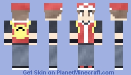 HGSS/FRLG Red Minecraft Skin