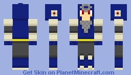 Shadow man(mega man) Minecraft Skin