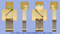 Breath of the Wild Link (Old Set) Minecraft Skin