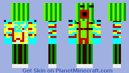 melon man Minecraft Skin