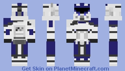 Captain Rex Minecraft Skin