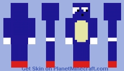 sanic Minecraft Skin
