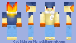 BlazeTyphlosion Minecraft Skin