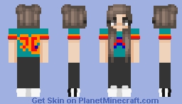 ɢɨʀʟ աɨȶɦ ֆօʟɖɨɛʀ 76 ֆɦɨʀȶ Minecraft Skin