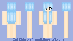 Gamer girl hair base Minecraft Skin
