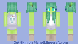 Alien Girl Minecraft Skin