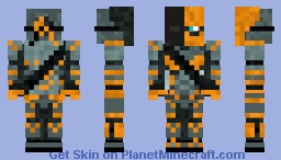 DeathStrokeCW Minecraft Skin