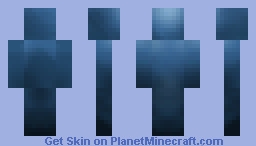 deep blue Minecraft Skin