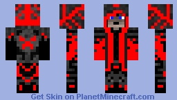 Red Wolf Minecraft Skin