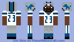 Darius Slay Jr (Detroit Lions) (CB) Minecraft Skin