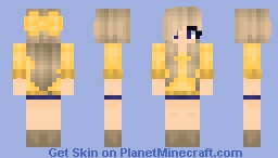 Yellow sweater Minecraft Skin