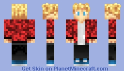 Pixel art Boy Minecraft Skin