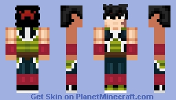 Bardock Minecraft Skin