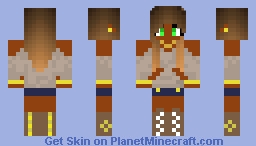 Exotic Girl (beautiful girl) Minecraft Skin
