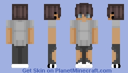 lazy af Minecraft Skin