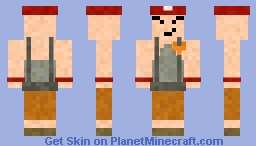 Bravery Soul (Undertale) - By LuxrayBoy8 Minecraft Skin