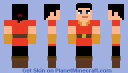 Gaston (Beauty and the Beast 1991) Minecraft Skin