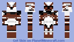 Clone Commander Keeli - Phase II Minecraft Skin