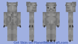 ⋆* snow fox Minecraft Skin