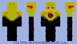 Reverse Flash CW Inspired (Better in 3D) Minecraft Skin
