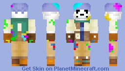 Splatter Minecraft Skin
