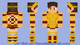 Sun Warrior Minecraft Skin