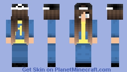 Vault Girl Minecraft Skin