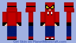 Spider-Man: First Suit Minecraft Skin