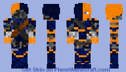 Deathstroke Minecraft Skin